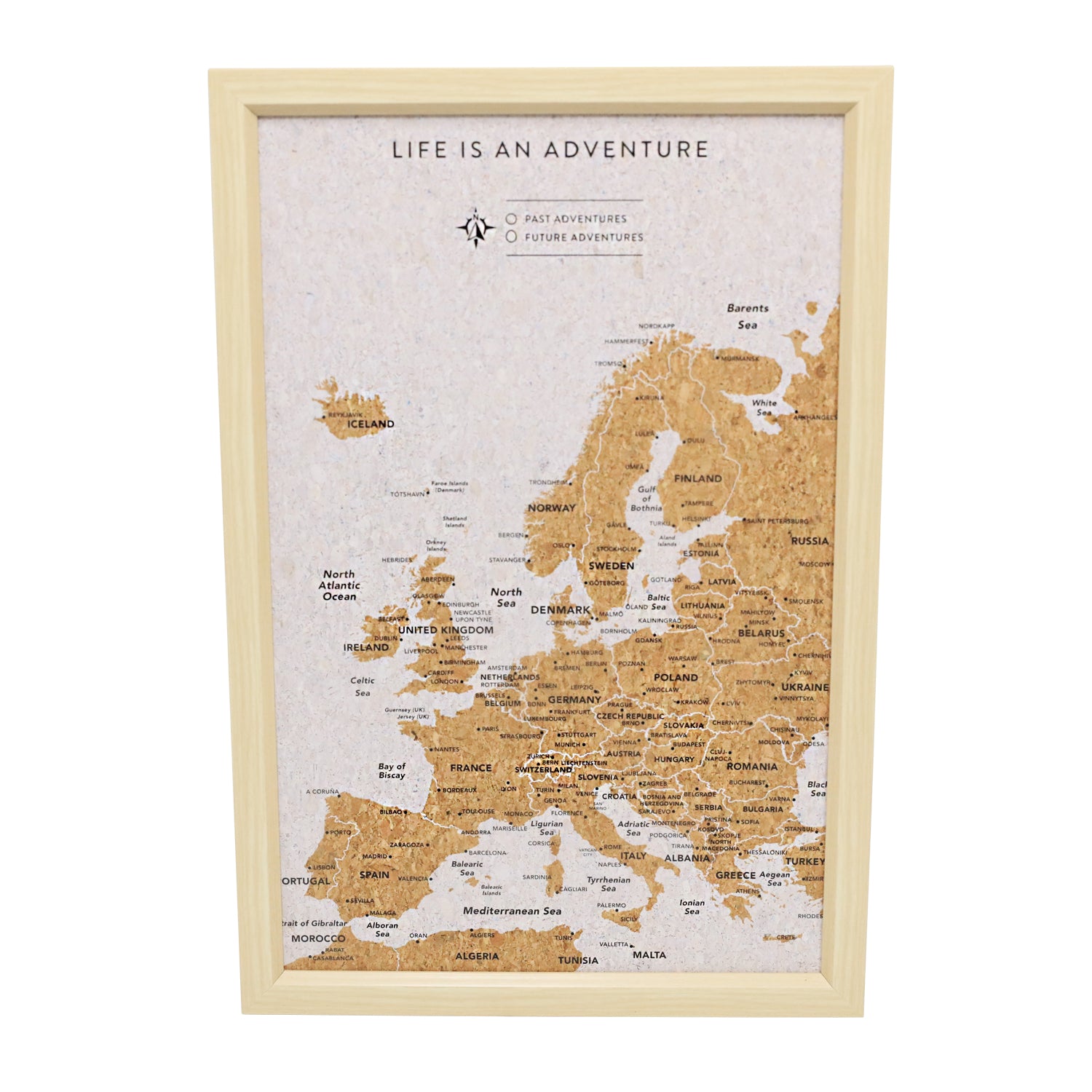 Splosh Limited Edition Europe Travel Board Small Map – MyHouse