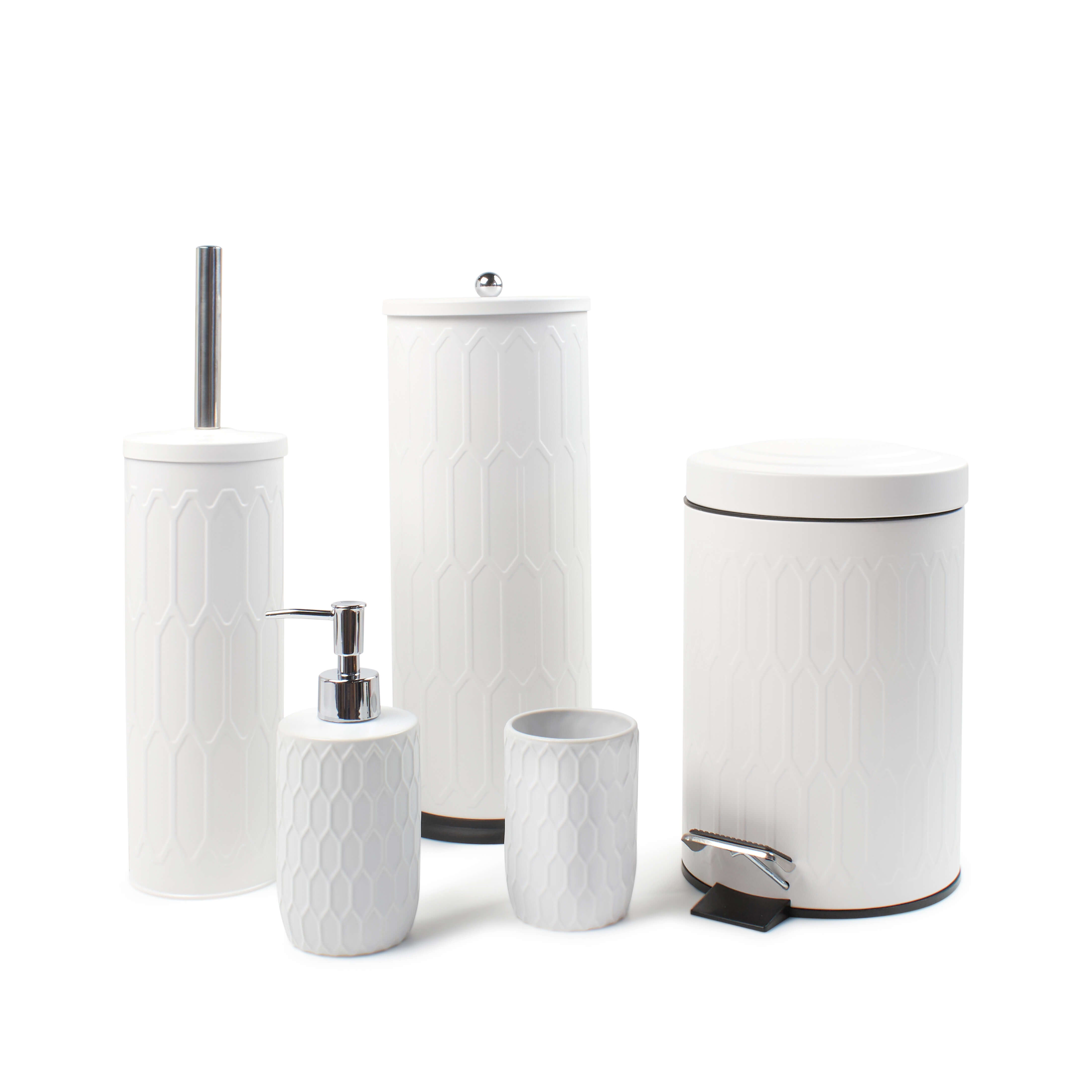 Salt & Pepper Dominic 5 Piece Bathroom Set – MyHouse